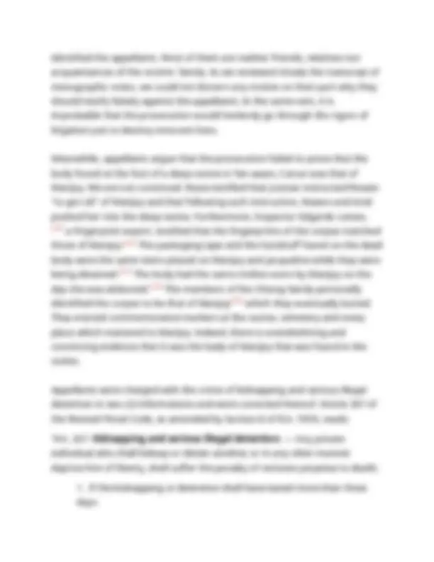 The Chiong Sisters Kidnapping And Murder Case A Legal Analysis