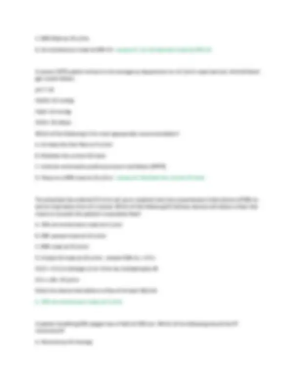 NBRC-TMC Mock Exam Review Questions and Correct Answers: Respiratory Therapy | Exams Nursing ...