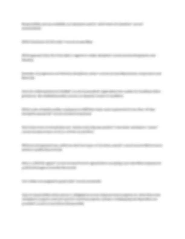 AMEDD ALC Phase 2, Module 2 Test Review: Promotion, Personnel, and ...