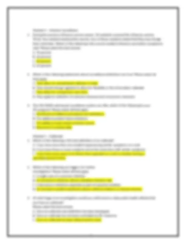 Infection Prevention and Control Program: Nursing Home Module with ...