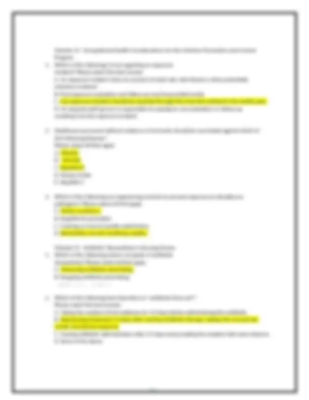 Infection Prevention and Control Program: Nursing Home Module with ...