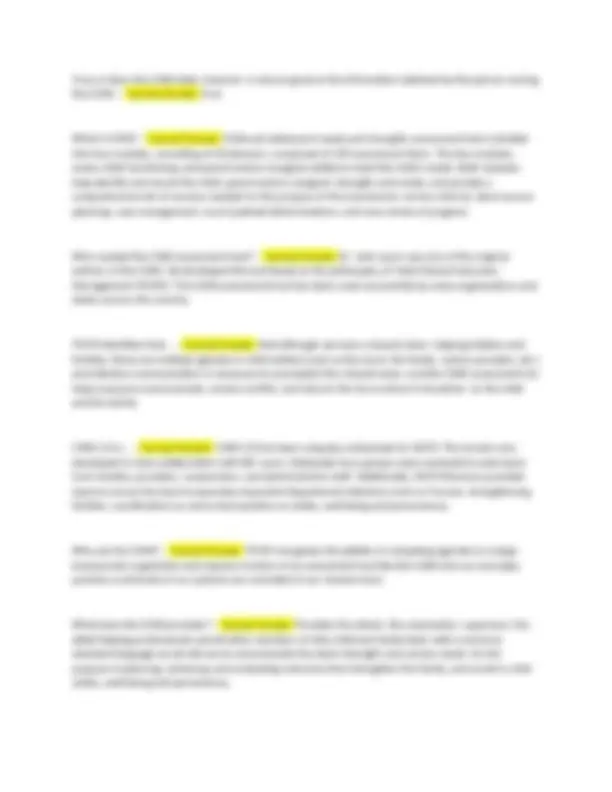 CANS Assessment Tool: Questions and Answers for Child and Adolescent ...