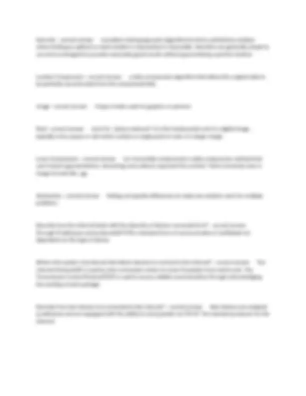 AP Computer Science Principles (CSP) Glossary: Key Terms and ...