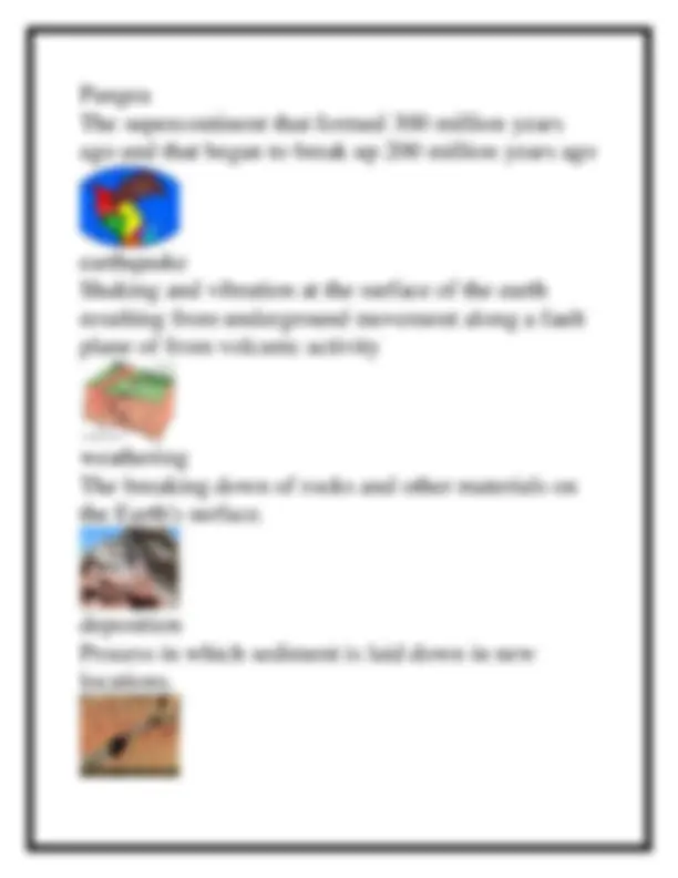 Middle School Science Terms Exam: Questions and Answers | Exams Nursing ...