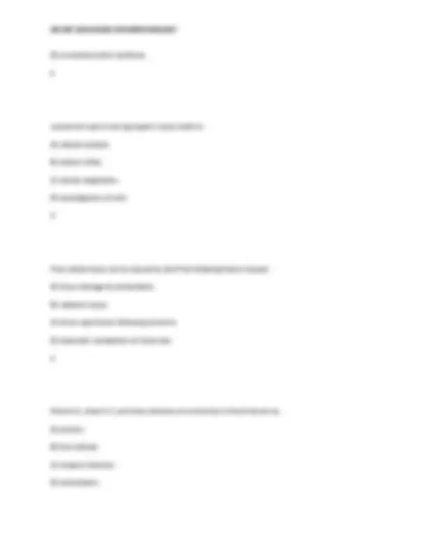 NR 507 Advanced Pathophysiology Midterm Exam Practice Questions and ...