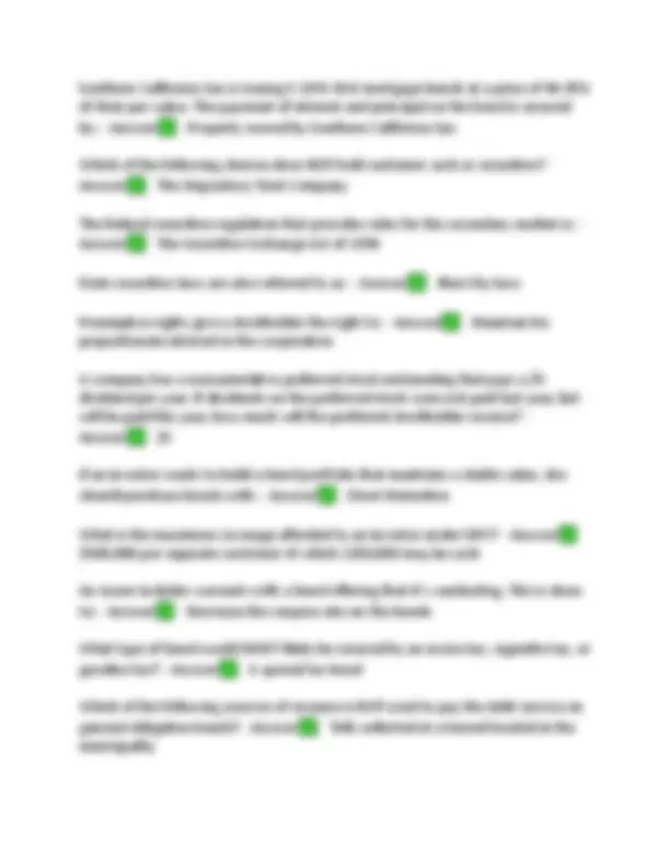 SIE Practice Exam: 292 Questions and Answers | Exams Nursing | Docsity