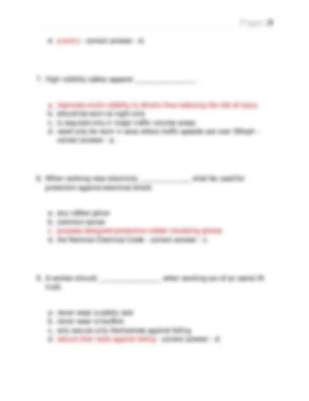 ROADWAY LIGHTING 1 IMSA EXAM 2025 QUESTIONS AND VERIFIED SOLUTIONS ...