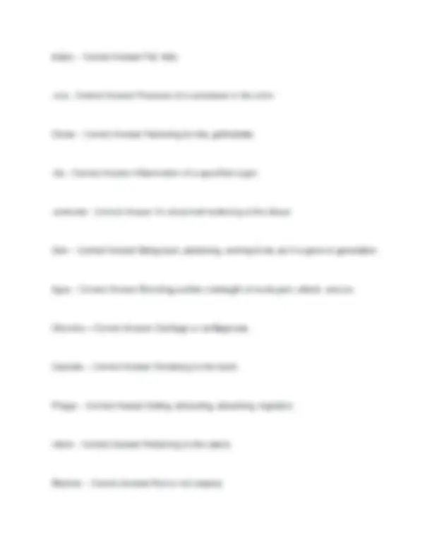 FSE2160 Funeral Pathology Midterm Review Questions with 100% Verified ...