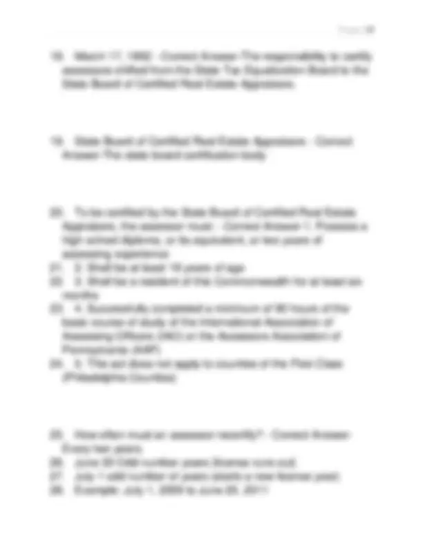 Certified Pennsylvania Evaluator (CPE) Exam 2025: Questions and Verified Solutions | Exams ...