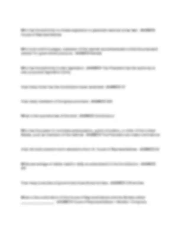 US Government: Key Concepts and Questions for Review | Exams Advanced ...