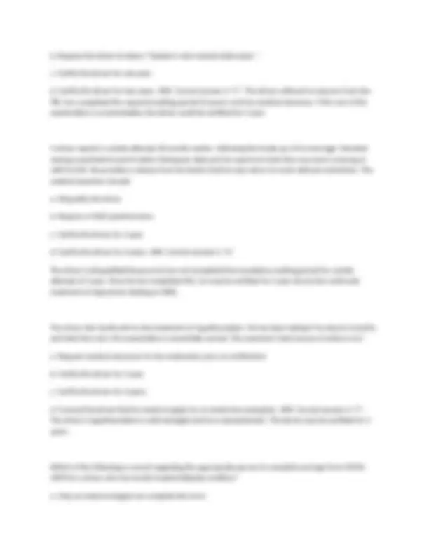 NRCME DOT 2024 Study Guide: Medical Examination Requirements for ...