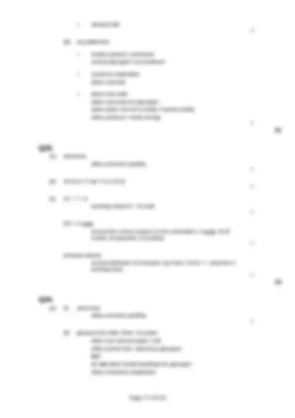 all homeostasis questions from all past papers | Exams Biology | Docsity