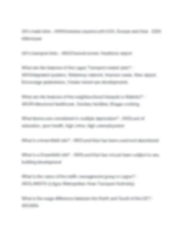 GCSE AQA GEOGRAPHY PAPER 2 CASE STUDIES & EXAMPLES 2025-2026. QUIZS ...