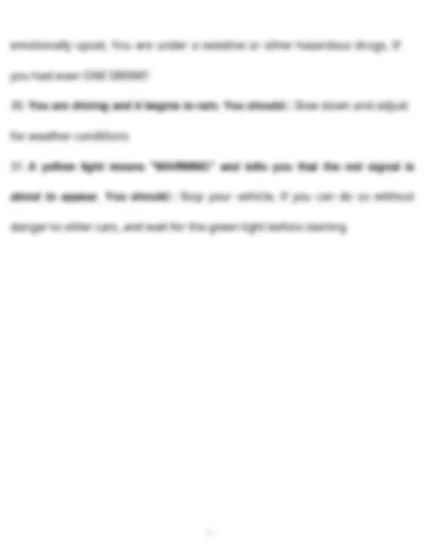 Guam Permit Written Test Questions and Answers (2024 / 2025) (Verified ...