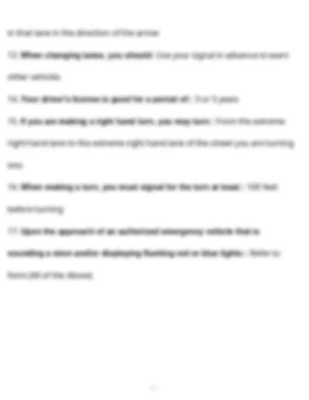 Guam Permit Written Test Questions and Answers (2024 / 2025) (Verified ...