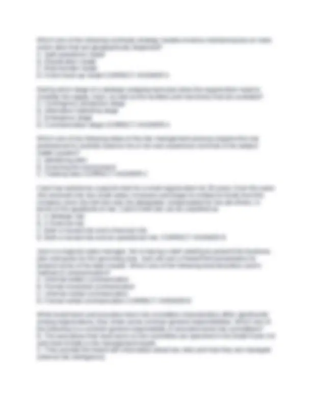 Risk Management Exam Practice Questions with Correct Answers | Exams ...