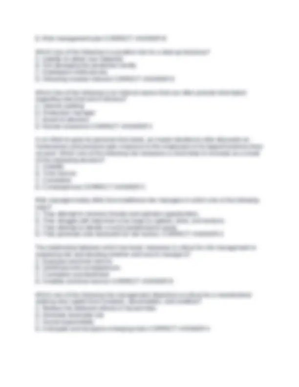 Risk Management Exam Practice Questions with Correct Answers | Exams ...
