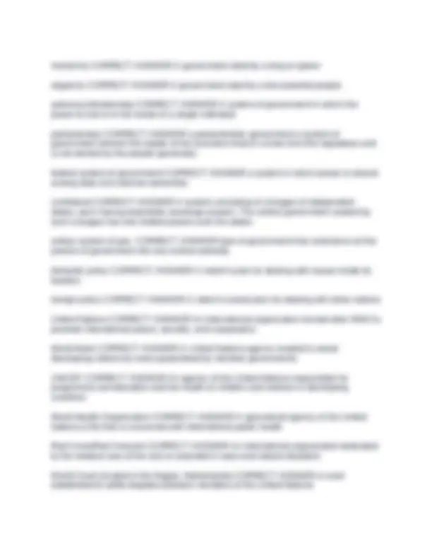 Florida Civics EOC Review Questions with Correct Answers | Exams ...