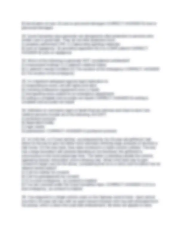 EMT Written State Exam Study Guide (PSI): Practice Questions from ...