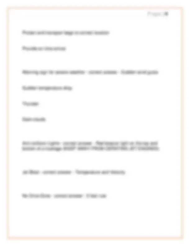 Delta Ramp Procedures Exam Questions and Answers 2025 | Exams Advanced ...