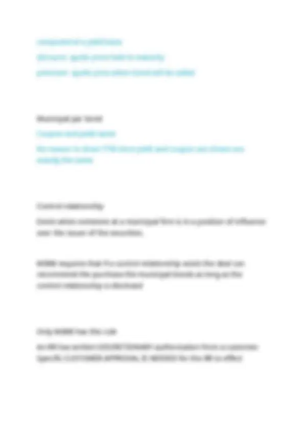 MSRB RULES EXAM study set with 100% verified solutions-personalized ...