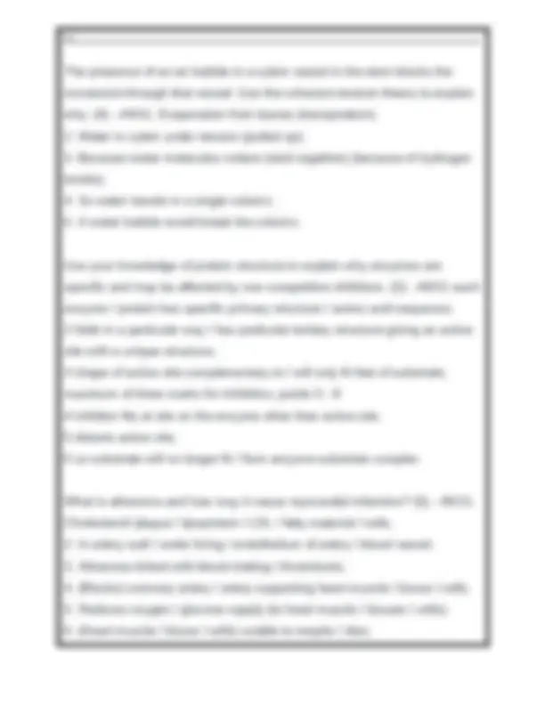 AQA A Level Biology 4/5/6 Mark Questions with Correct Answers 20252026 ...