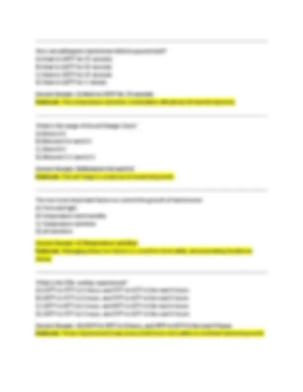 Food Safety Exam Test Bank: Walmart Food Safety Exam Questions and ...