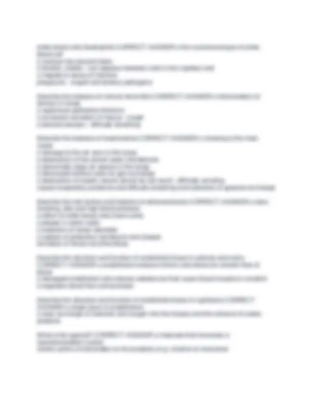 BTEC Level 3 Applied Science Unit 1 Biology: Questions and Answers ...