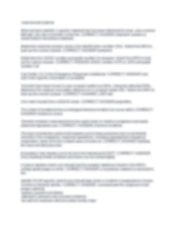 HAZMAT Awareness - Total Force VLC: Questions and Answers | Exams ...