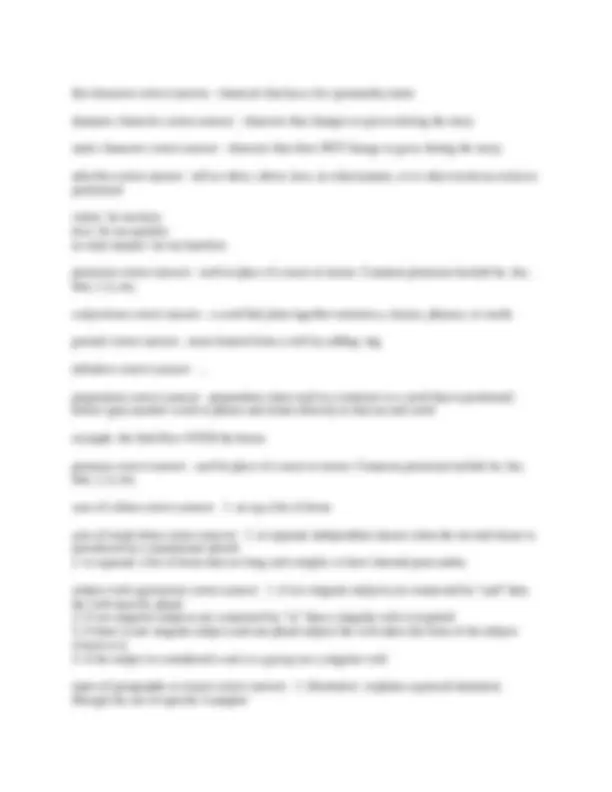 English Language Arts: Definitions and Examples | Exams Nursing | Docsity