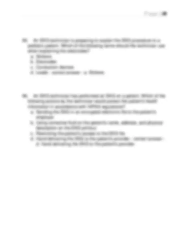 EKG Technician Practice Test: Real Verified Questions and Answers ...