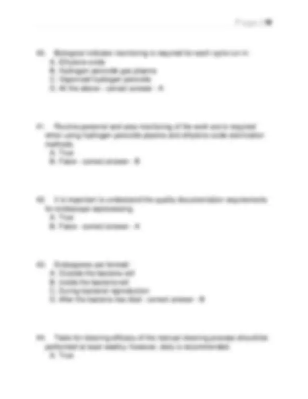 IAHCSMM CER Progress Test: Multiple Choice Questions and Answers ...