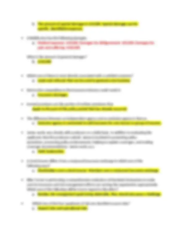 Insurance Principles Practice Questions with Verified Answers | Exams ...