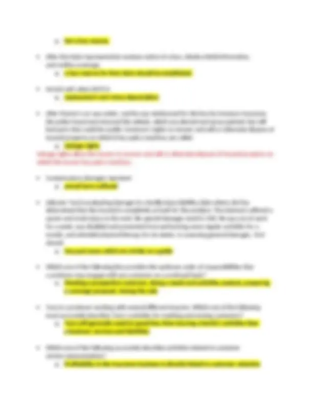 Insurance Principles Practice Questions with Verified Answers | Exams ...