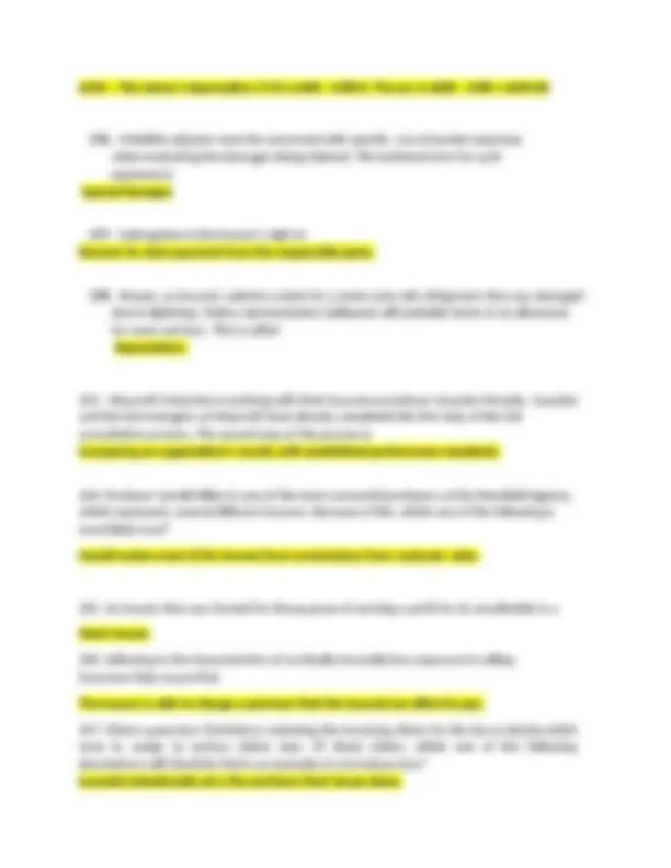 Insurance Principles Practice Questions with Verified Answers | Exams ...