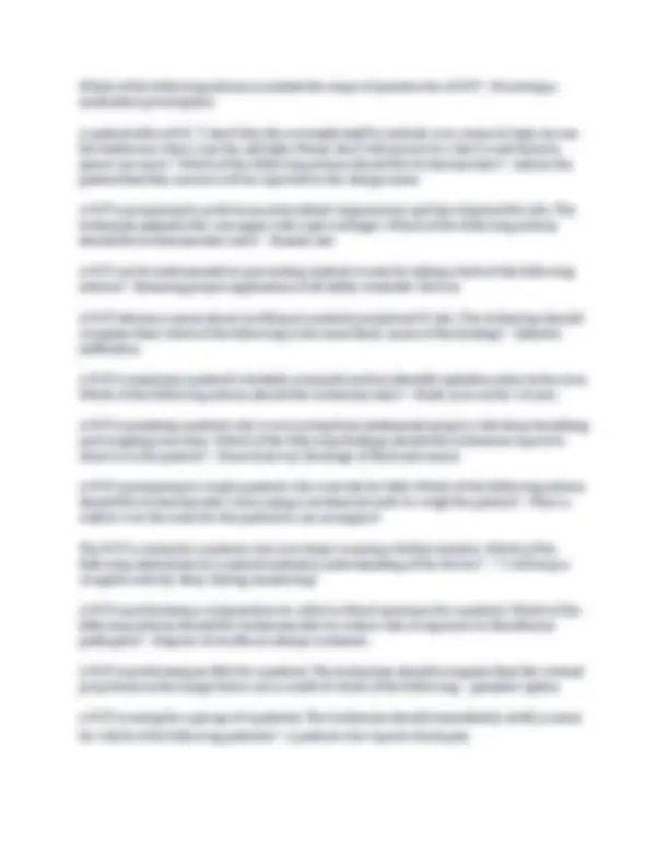 PCT Certification Exam Questions: A Comprehensive Guide for Patient ...
