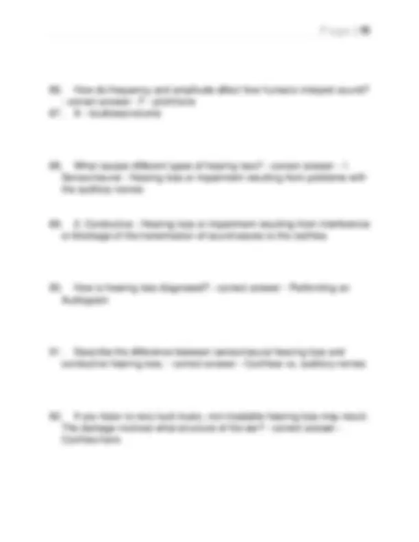 PLTW Medical Interventions Final Exam Study Guide: Verified Questions ...