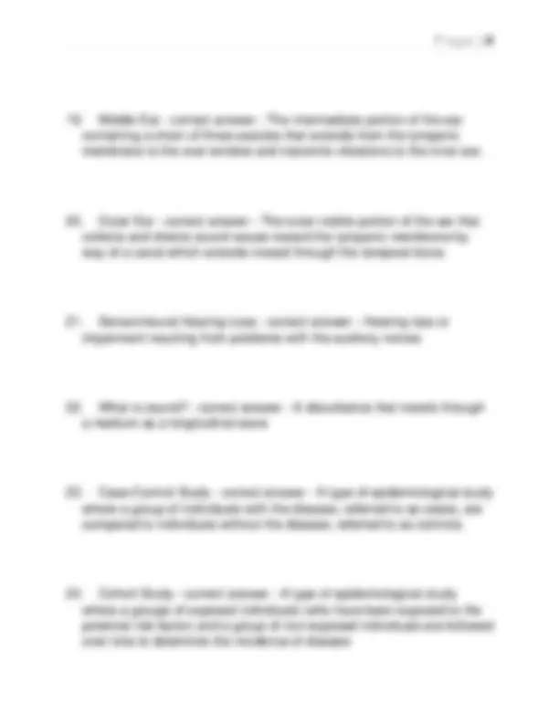 PLTW Medical Interventions Final Exam Study Guide: Verified Questions ...