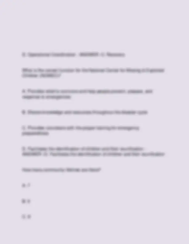 FEMA IS- 800.d Final Exam (New 2024/ 2025 Update) National Response ...