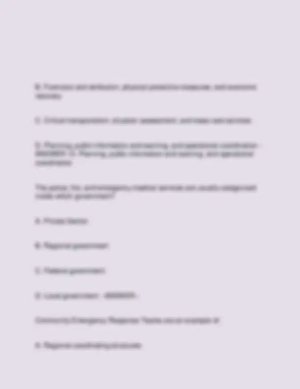 FEMA IS- 800.d Final Exam (New 2024/ 2025 Update) National Response ...