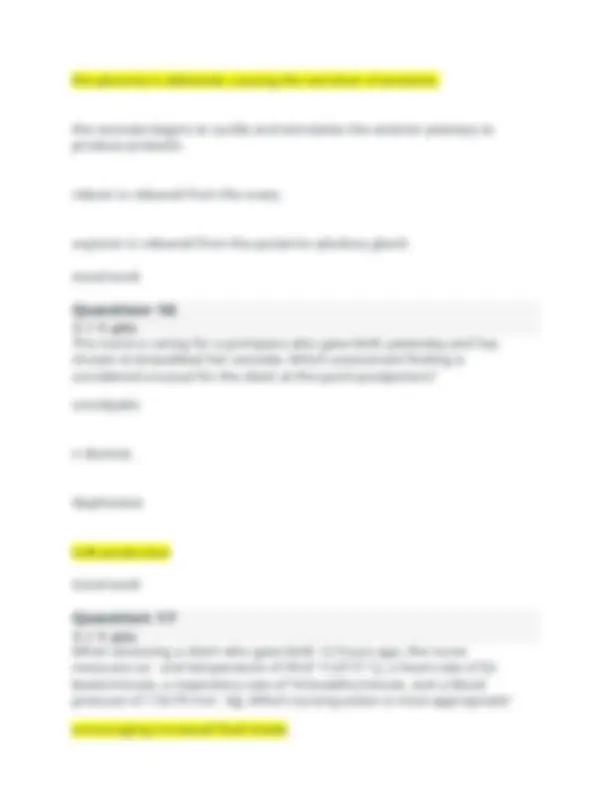 Postpartum Exam Questions and Answers: A Comprehensive Guide for ...