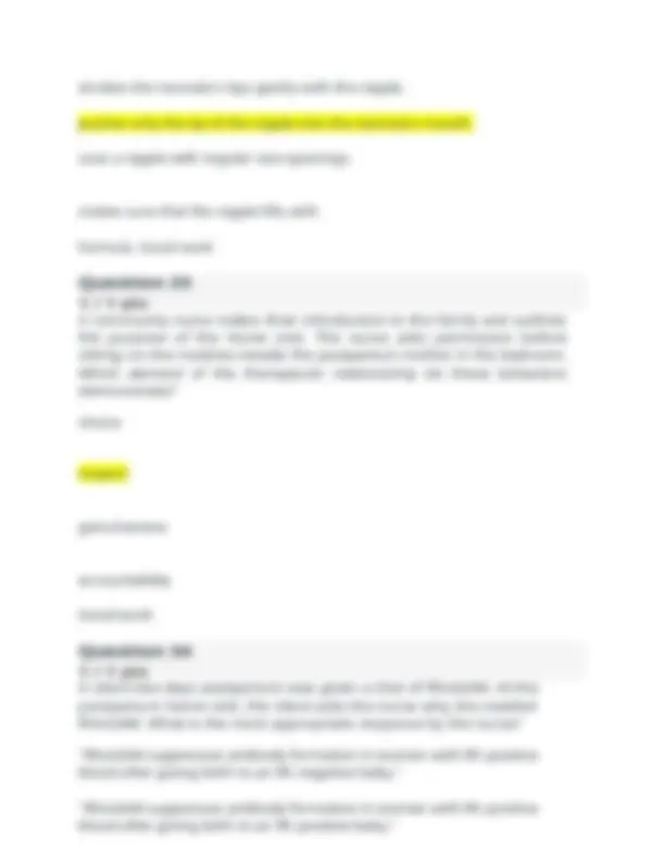 Postpartum Exam Questions and Answers: A Comprehensive Guide for ...