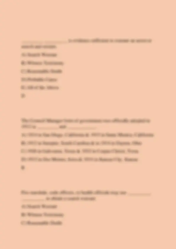 Code Enforcement in Texas: TEEX & TDLR (2025/2026) - 105 Questions with ...