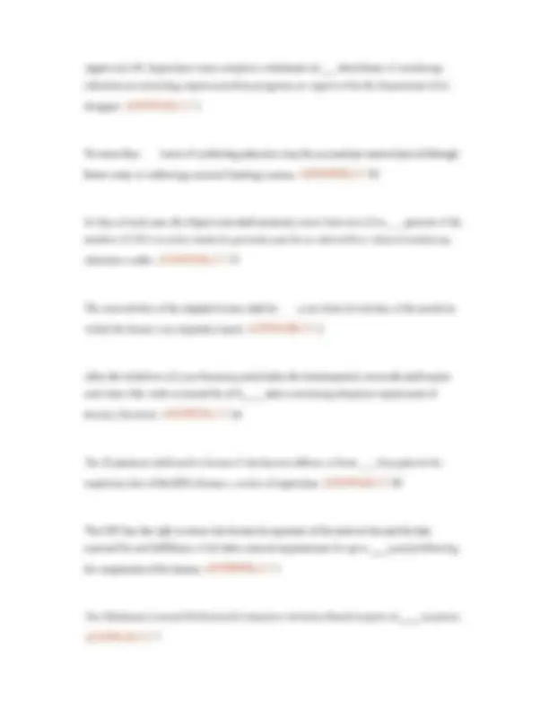 OLERE Study Set with Questions and Answers | Exams Public Policy | Docsity