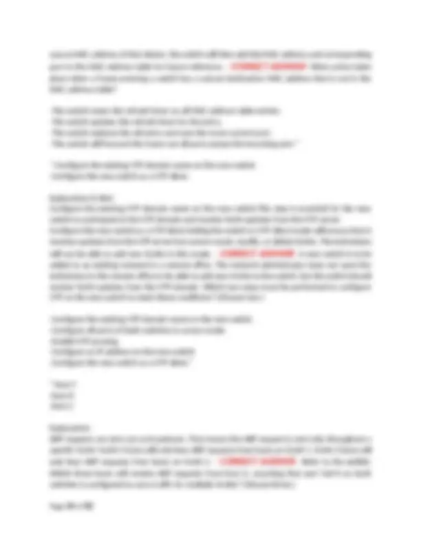 Cisco Netacad Srwe Final Exam Questions and Answers | Exams Information Technology | Docsity