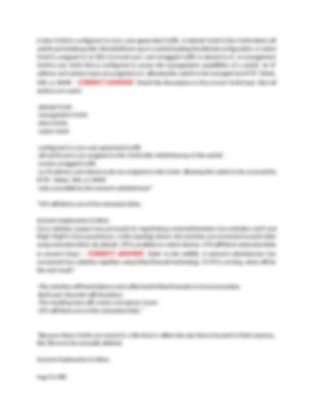 Cisco Netacad Srwe Final Exam Questions and Answers | Exams Information Technology | Docsity