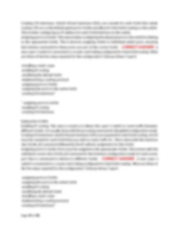 Cisco Netacad Srwe Final Exam Questions and Answers | Exams Information Technology | Docsity