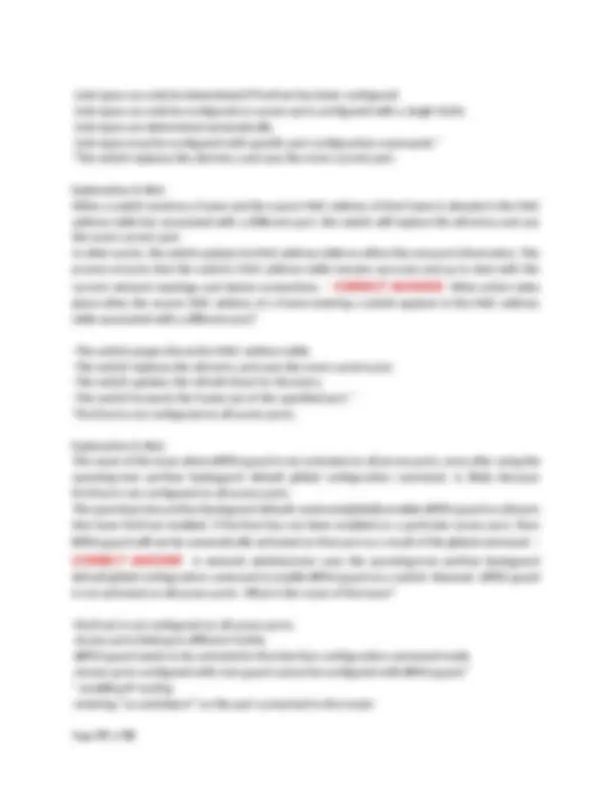 Cisco Netacad Srwe Final Exam Questions and Answers | Exams Information Technology | Docsity