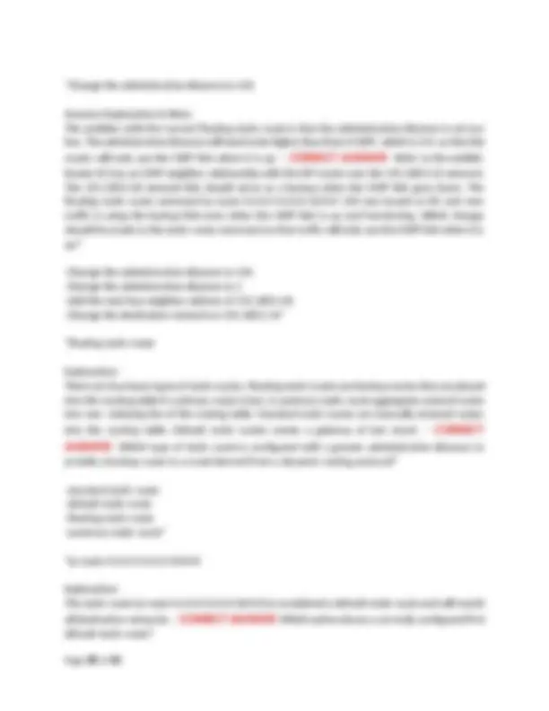 Cisco Netacad Srwe Final Exam Questions and Answers | Exams Information Technology | Docsity