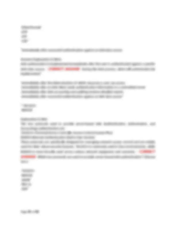 Cisco Netacad Srwe Final Exam Questions and Answers | Exams Information Technology | Docsity